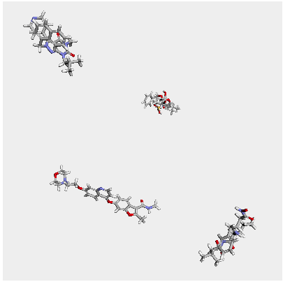RDKitによる3次元構造の生成