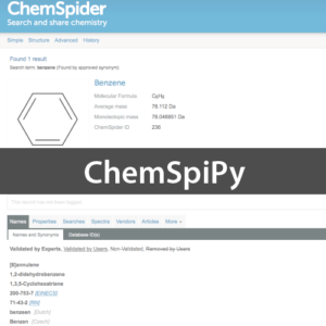 化合物データベースChemSpiderをpythonで使いこなす | 化学の新しいカタチ
