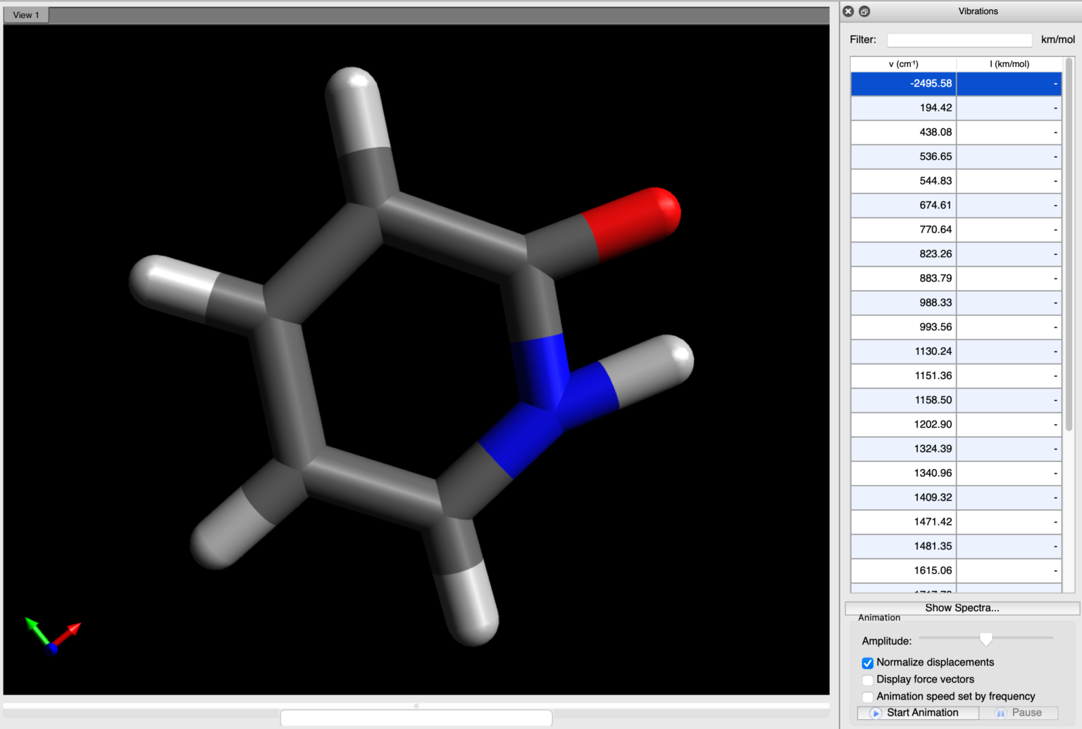 Psi4で遷移状態最適化：計算化学における虚振動と化学構造 | 化学の新しいカタチ